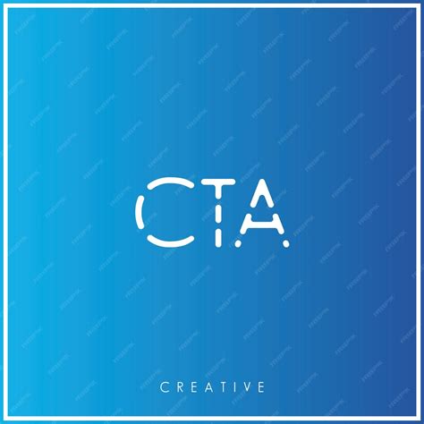 Premium Vector Cta Premium Vector Latter Logo Design Creative Logo