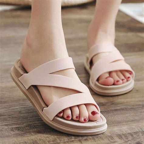 여자 여름 슬리퍼 실내화 외출용 홈플러스 택배배송