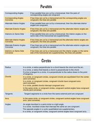 Geometry Postulates And Theorems Cheat Sheet Download Printable PDF Templateroller