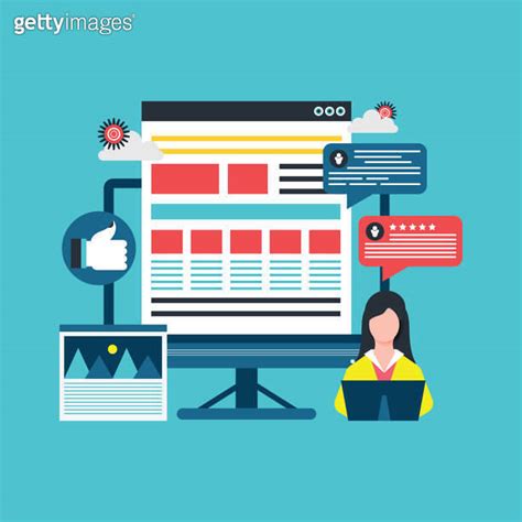 Ui Ux User Interface And User Experience Design 이미지 1300769044 게티이미지뱅크