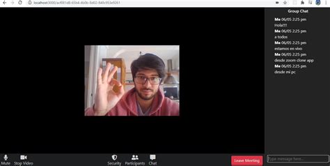 Github Gustavosilvanavarrovideochat App Node Increible Videcochat Con Sistema De Mensajeria