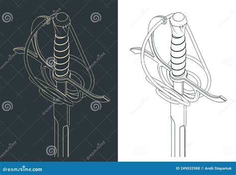 3d Rapier Sword Precision And Detail Oriented Sword Of Demons Royalty