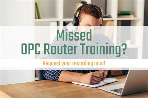 request opc router video tutorials for free