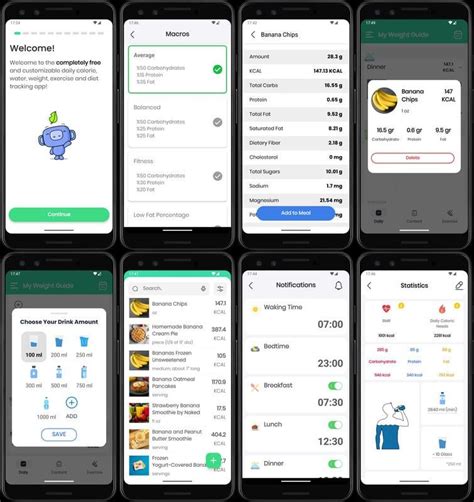 food calorie water exercise tracker app with 60 000 food data
