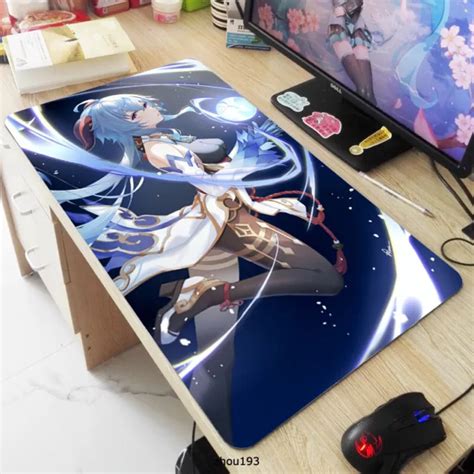 Genshin Impact Ganyu Anime Keyboard Mouse Pad Game Desk Mousepad 40x70cm Z08 Eur 30 92 Picclick Fr
