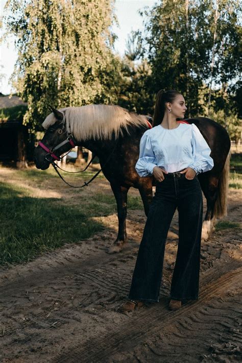 Фотосессия с лошадью портрет