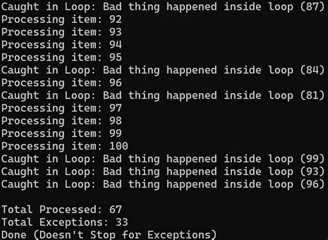 Jeremy Bytes Continue Processing With Parallel ForEachAsync Even When