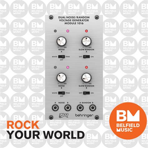 Behringer 1016 Dual Noise Random Voltage Generator Module Belfield Music
