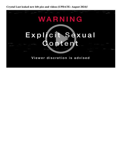Crystal Lust Pdf