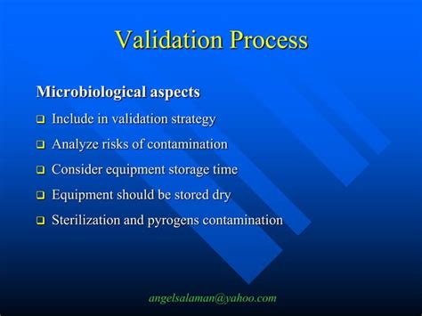 Bioburden Validation Strategy For Cleaning Validation