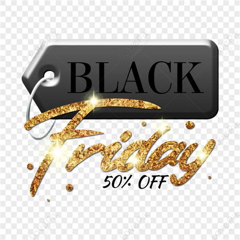 블랙 골드 프라이데이 라벨 일러스트 파우더 텍스트검은편물 Png 일러스트 무료 다운로드 Lovepik