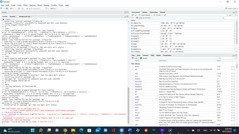 Whats Wrong With My Rstudio It Was Working Fine When I Last Used It A