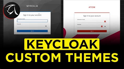 Keycloak Ui Customizations Custom Themes Youtube