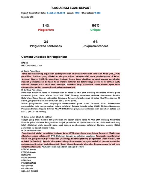 Ser Plagiarism Report Pdf