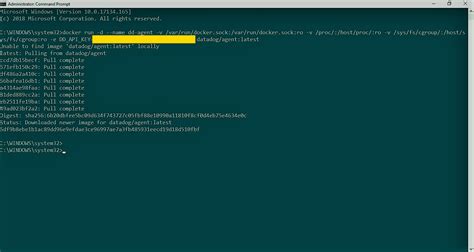 Installing Datadog Agent On Docker