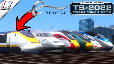 Train Simulator 2022 How Fast Is The Class 373 Eurostar Race Youtube