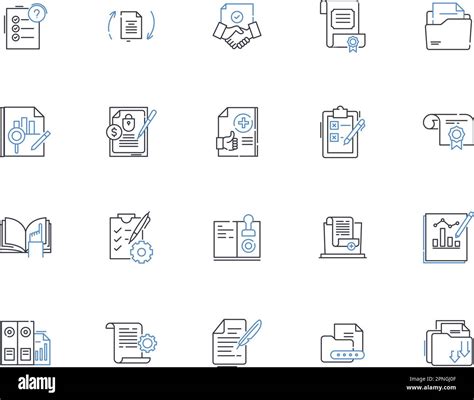 Language Line Icons Collection Communication Linguistics Bilingualism Multilingualism