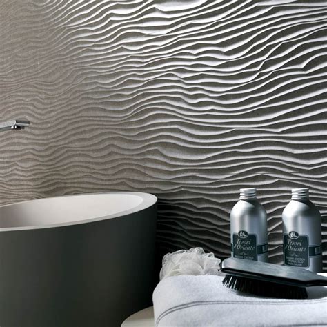 Wave Tiles A Fluid Wall Finish For Bathrooms And Other Spaces