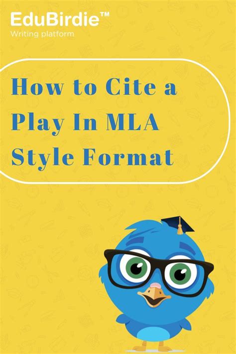 Learn How To Cite A Play In Mla Style Examples Artofit