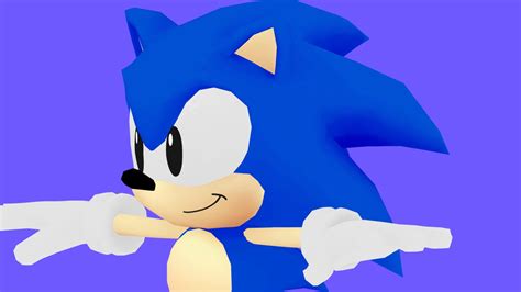Sonic Speed Simulator Classic Sonic Download Free 3d Model By Chuck E Cheese Tube Chuck
