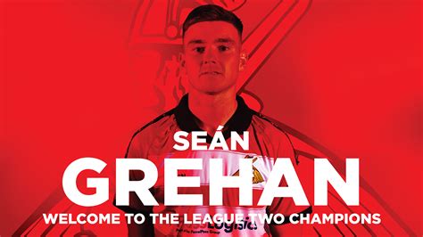 Doncaster We Are Delighted To Confirm The Signing Of Defender Seán Grehan From Crystal Palace