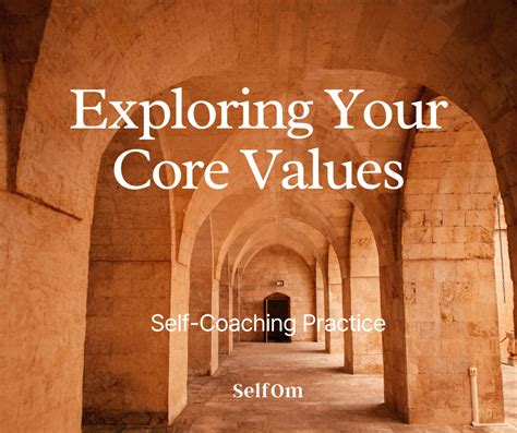 Exploring Your Core Values Self Coaching Practice 2024
