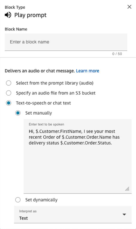 Flow Block In Amazon Connect Customer Profiles Amazon Connect