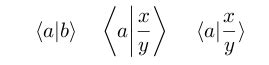 Braket Automatically Sized Bra Ket In Quantum Physics TeX LaTeX Stack Exchange