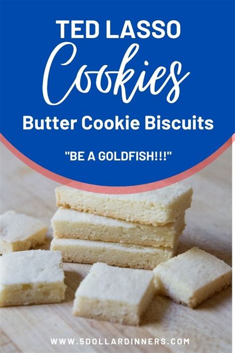 Ted Lasso Cookies Biscuits With The Boss Shortbread 5 Dinners