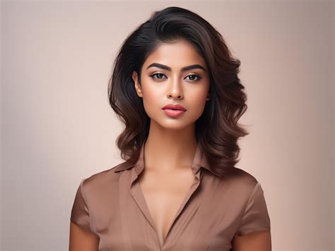 Premium Ai Image Modern Indian Girl With Trendy And Sophisticated