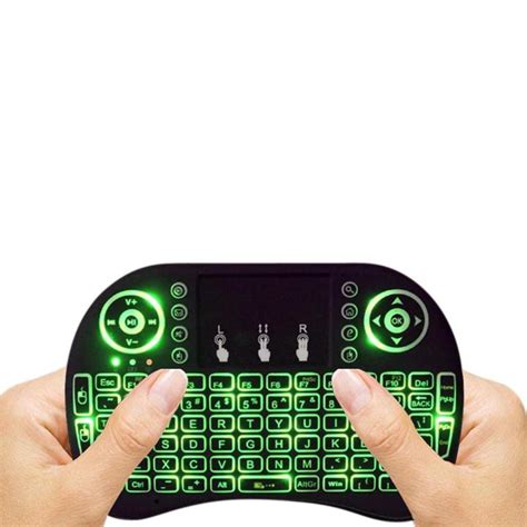 I8 B Wireless Rechargeable Backlit Mini Keyboard Android Tv Box Smart Tv Box With Touchpad Mouse