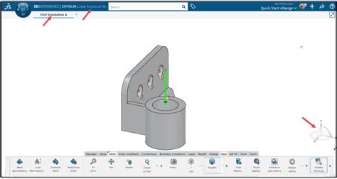 Analysis Lesson 3 Solidworks And 3dexperience Simulation Linear Structural Validation Part 2