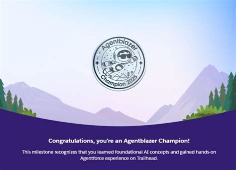 Trailblazers Salesforce Trailhead Agentforce Agentblazerchampion Ai Agentforceai