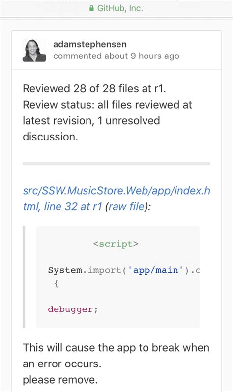 Rules To Better Github Ssw Rules