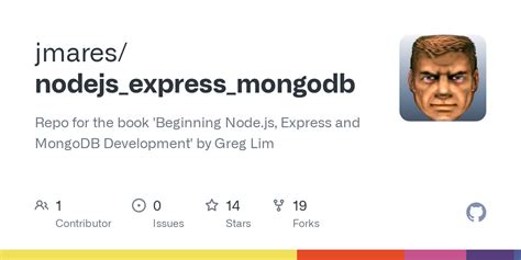 Github Jmares Nodejs Express Mongodb Repo For The Book Beginning Node Js Express And