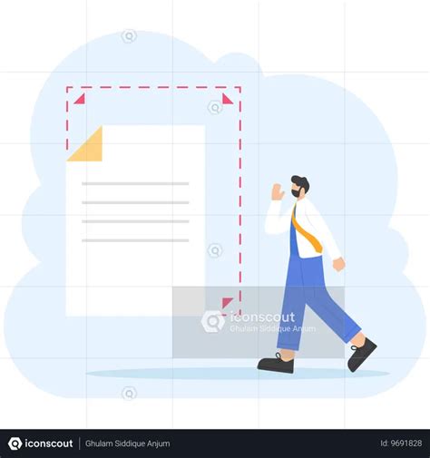 Document Resize Illustration Free Download Business Illustrations