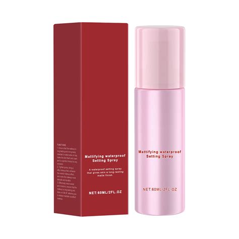 Long Lasting Mattifying Setting Spray Formula For Fresh Makeup And Pore Refinement 60ml