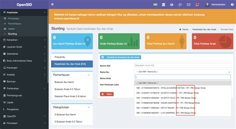Bugerror Stunting Nomor Rt Rw Stuning Tidak Muncul · Issue 5694 · Opensidopensid · Github