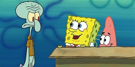 Spongebob Squarepants And Squidward And Patrick
