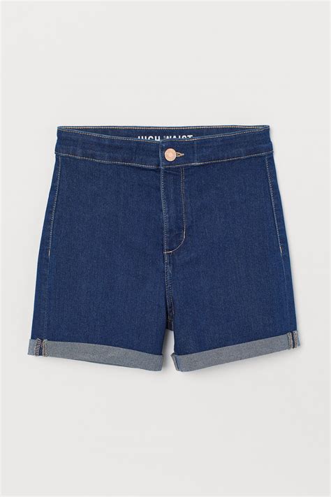 Denim Shorts High Waist