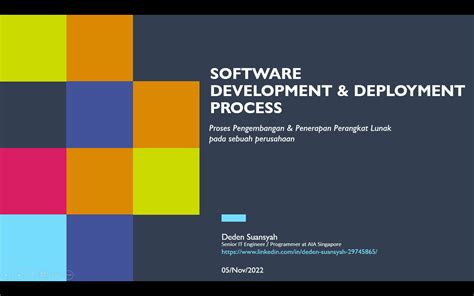 software development and deployment process smk real informatika batam