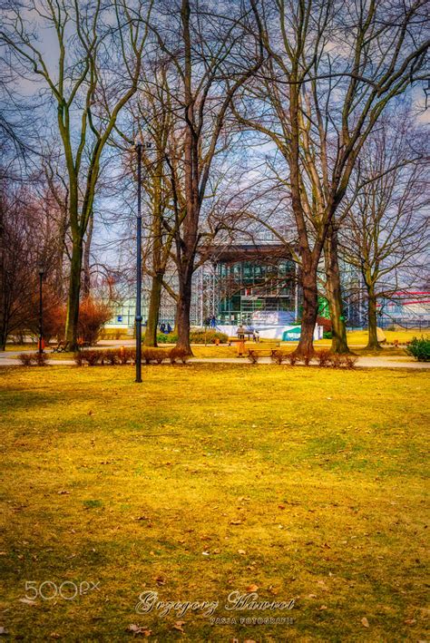 Park Chopina W Tle Palmiarnia Gliwice By Grzegorz Hawrot 500px