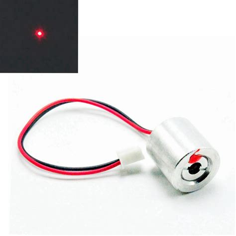 Mini 650nm 660nm 100mw 2 5v Red Dot Laser Diode Module W Cable Laserse