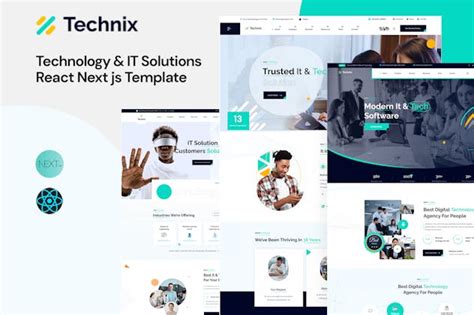 Technix Technology And It Solutions React Next Js Design Template Place