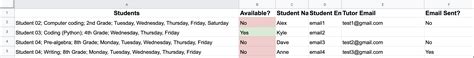 Google Apps Script Send Email From Sheets Stack Overflow