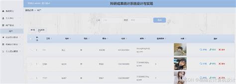 基于java的科研成果统计系统的设计及实现源码lw部署文档讲解，源码可白嫖 Csdn博客