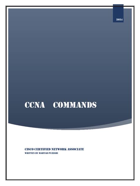 Ccna Command Pdf Ip Address Port Computer Networking