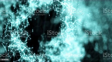 개요 녹색 기하학 표면 선 점 배경 디지털 기술과 바탕 화면 배경으로 사용 합니다 0명에 대한 스톡 사진 및 기타 이미지 0명 개발 곡선 Istock