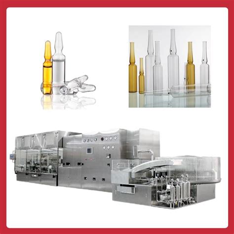 Efficient Workflow For Ampoule Sterilization Liquid Dispensing And Capping Process Ampoule