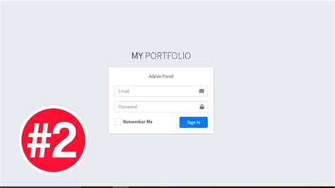 Make A Dynamic Portfolio Website With Admin Panel Using Phpmysql Part